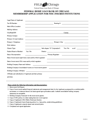 Fillable Online Commercial Bank - Federal Home Loan Bank Fax Email ...