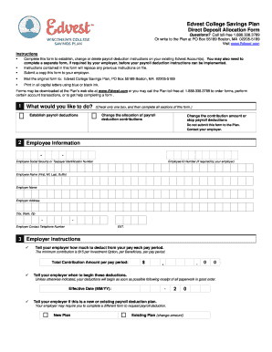 Fillable Online direct deposit form 2 10-5-12 WEB.doc Fax Email Print ...