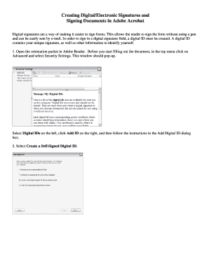Fillable Online Creating Digital/Electronic Signatures and Fax Email ...