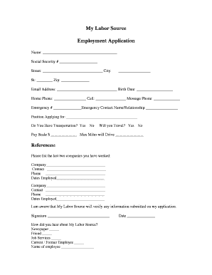 Fillable Online My Labor Source Application.docx Fax Email Print ...
