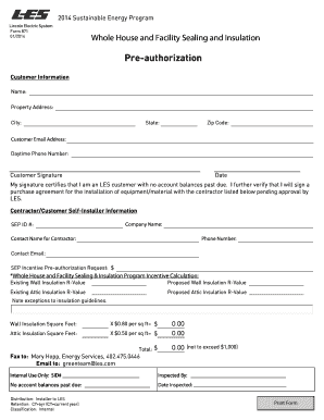 Fillable Online Pre-authorization Pre-authorization Fax Email Print ...