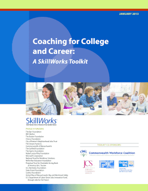 Fillable Online skill-works Coaching for College and Career: A ...
