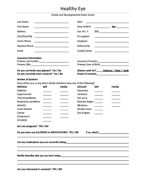 Fillable Online Healthy Eye Fax Email Print - pdfFiller