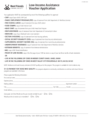 Fillable Online UT 5 REV 812 Low-Income Assistance Voucher Fax Email ...