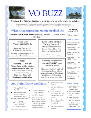 Fillable Online VO BUZZ Fax Email Print - pdfFiller