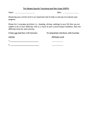 Fillable Online avalonlaserhealth The Patient-Specific Functional and ...