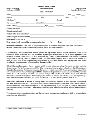 Fillable Online Adult Intake Form.RTF Fax Email Print - pdfFiller