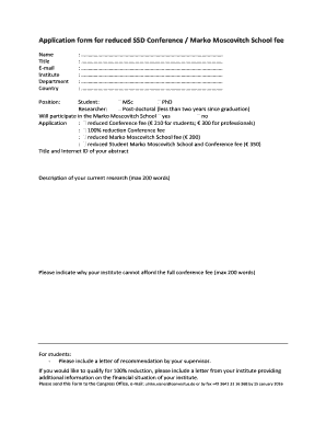 Fillable Online ssd18 Award for reduced SSD15 fee Fax Email Print ...