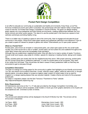 Fillable Online sgvcorps Pocket Park Design Competition - San Gabriel ...