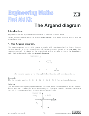 Fillable Online The Argand diagram Fax Email Print - pdfFiller