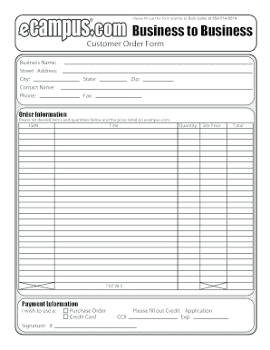 Fillable Online Please fill out this form and fax to Business to ...