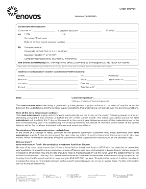Fillable Online enovos Nova naturstroum contract form - Enovos ...