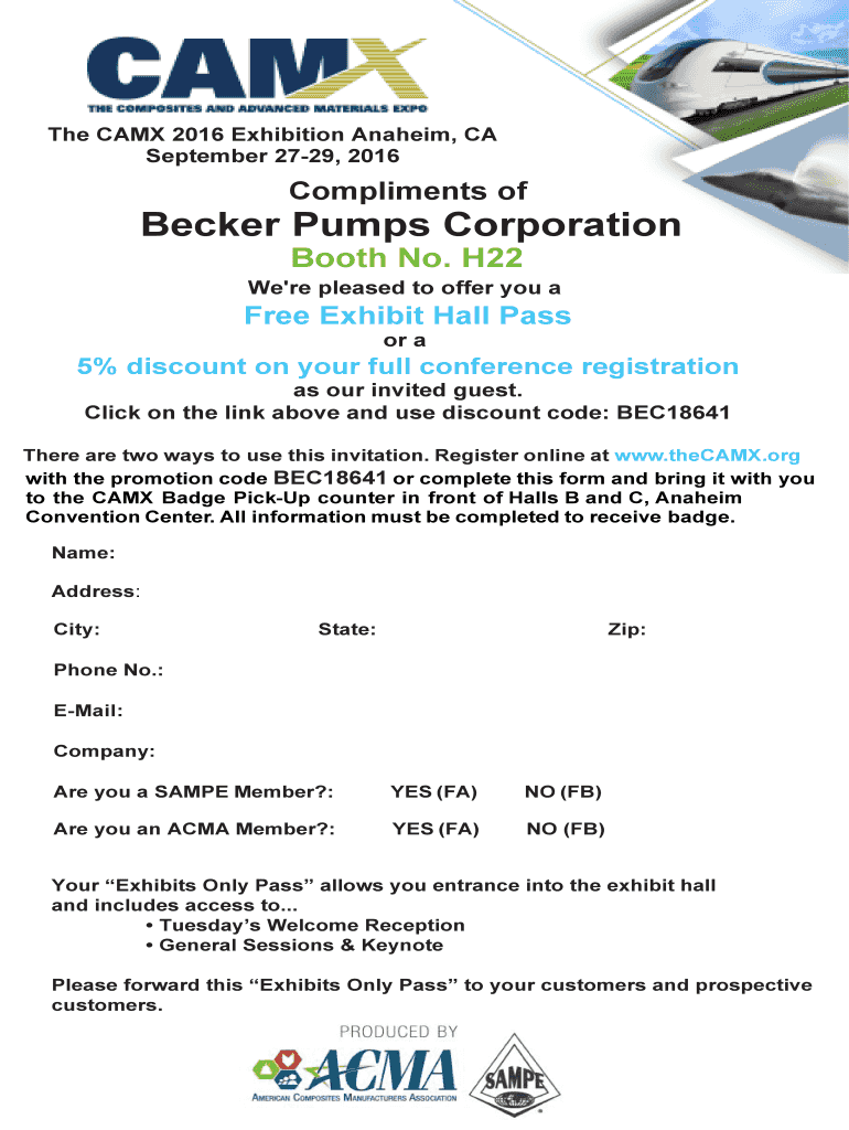 Fillable Online Becker Pumps Corporation Fax Email Print - pdfFiller