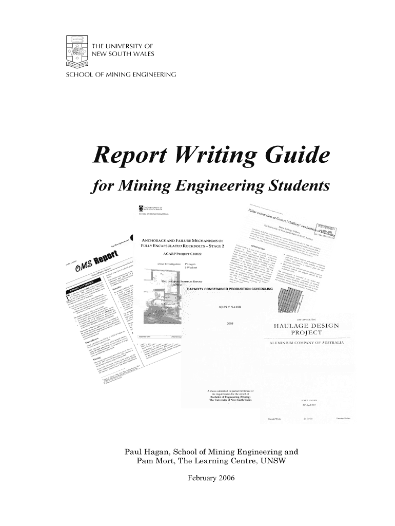 Fillable Online for Mining Engineering Students Fax Email Print - pdfFiller