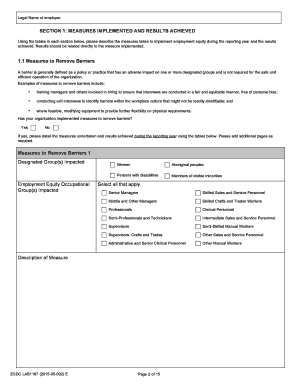 Fillable Online equity esdc gc NARRATIVE REPORT - equity.esdc.gc.ca Fax ...