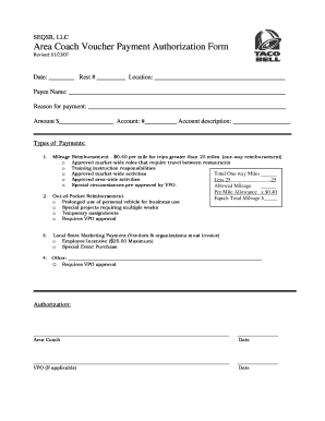 Fillable Online Voucher Payment Form Fax Email Print - pdfFiller