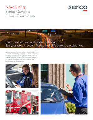 Fillable Online Serco Canada Fax Email Print - pdfFiller