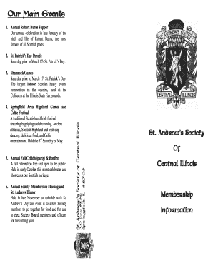 Fillable Online Membership Brochure 2 Fax Email Print - pdfFiller