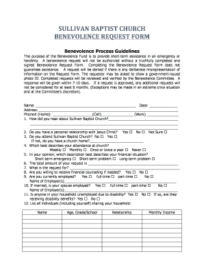 Fillable Online sullivanbaptist SULLIVAN(BAPTIST(CHURCH ...