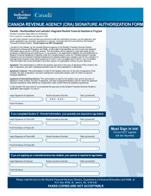 Fillable Online Canada Revenue Agency Form 2016 Fax Email Print - pdfFiller