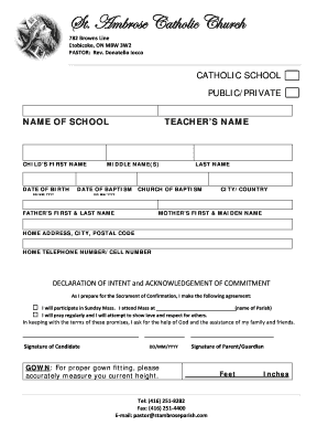 Fillable Online StA confirmation reg Fax Email Print - pdfFiller