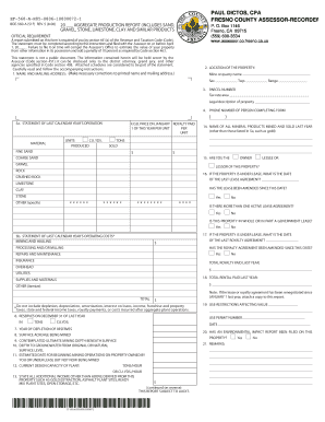 Fillable Online capropeforms FRESNO COUNTY ASSESSOR-RECORDER ...