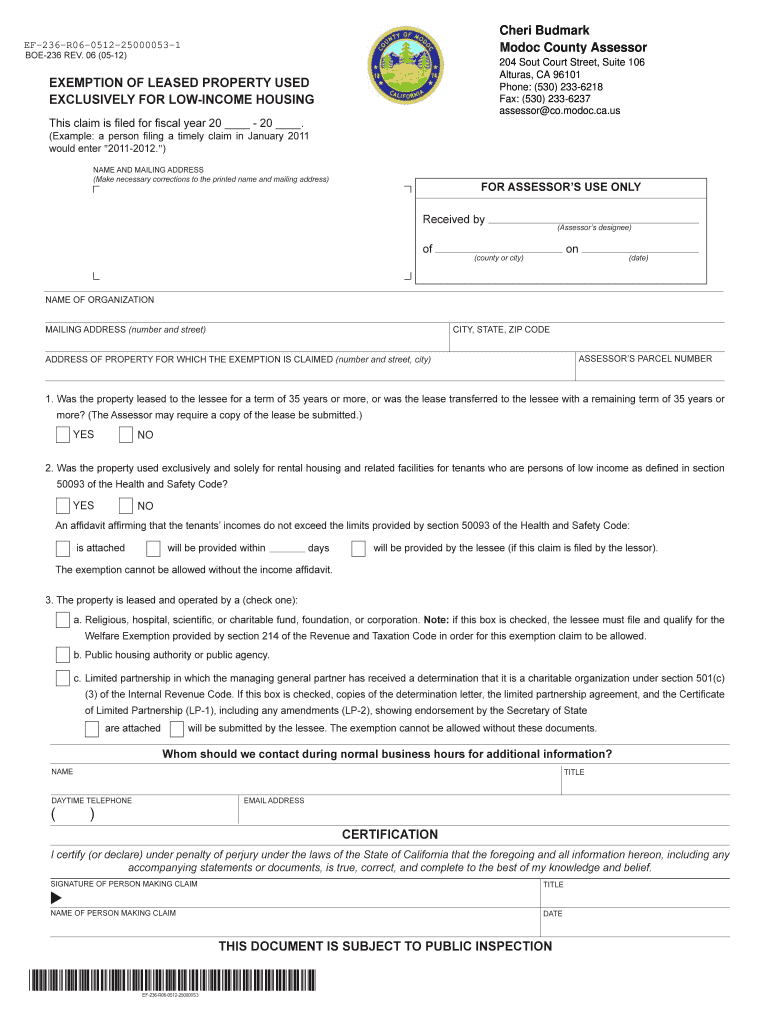Fillable Online capropeforms EF-236-R06-0512-25000053-1 Fax Email Print ...
