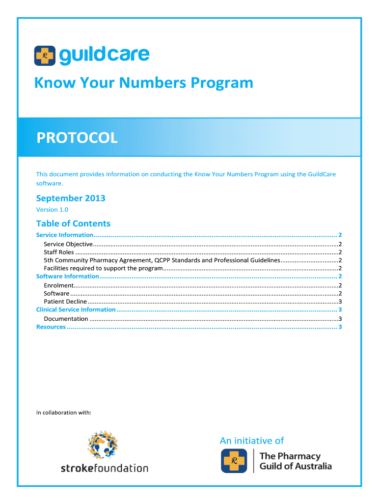 Fillable Online Know Your Numbers Program Fax Email Print - pdfFiller Fillable Online Know Your Numbers Program Fax Email Print - pdfFiller