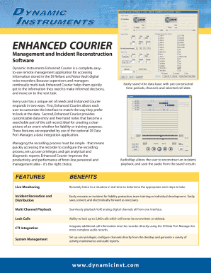 Fillable Online DI Reliant Digital Voice Logger - PSAP - Public Safety ...