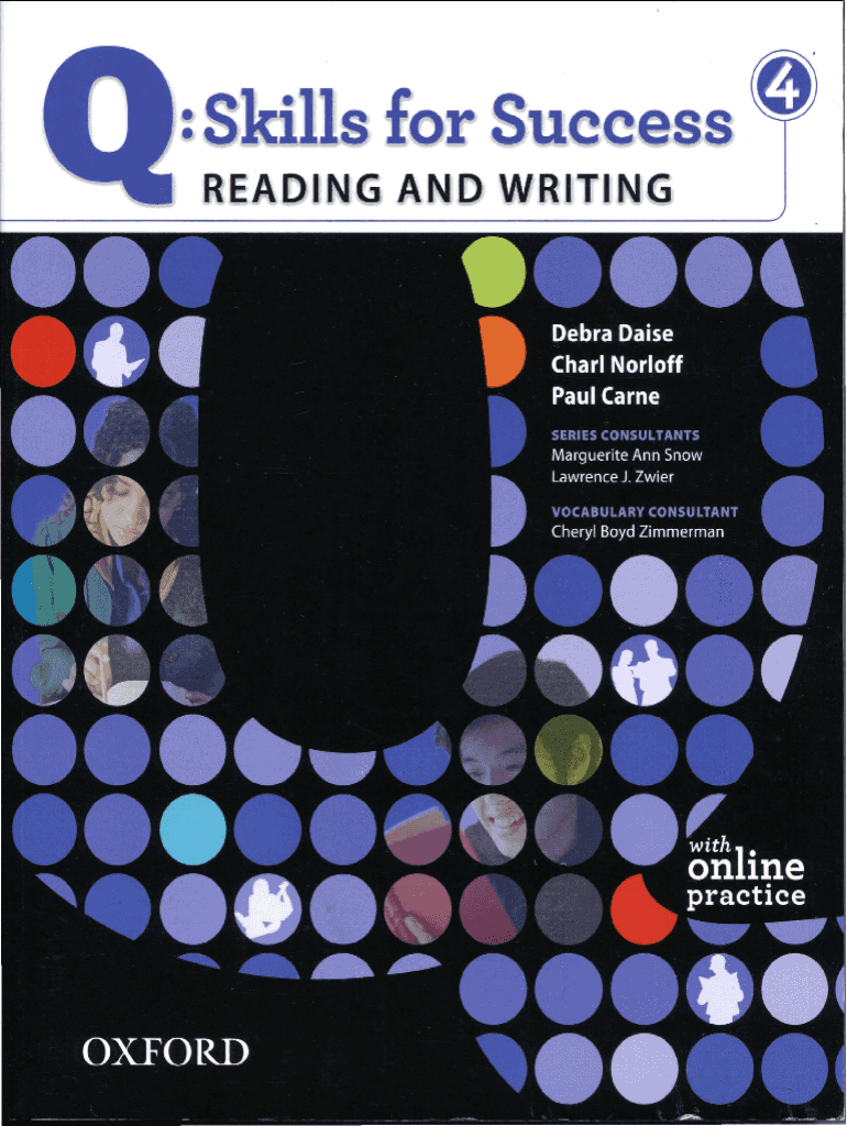 Q Skills For Success Reading And Writing 5 Answer Key Pdf Fill Out