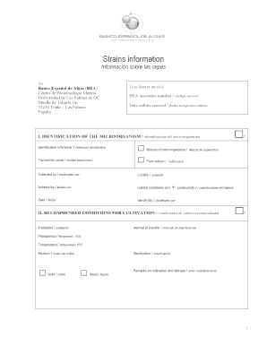 Fillable Online marinebiotechnology Strains Dontaion form v1 - Banco ...