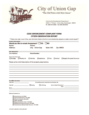 Fillable Online Community Development Department st 3106 S Fax Email Print - pdfFiller