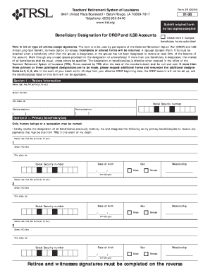 Fillable Online trsl Form 3B (06/04) Fax Email Print - pdfFiller