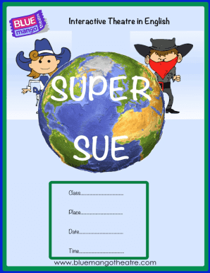 Fillable Online satescoles SUPER SUE TEACHERS NOTES - satescoles Fax ...