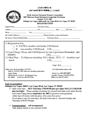 Fillable Online RV Registration Form.doc Fax Email Print - pdfFiller