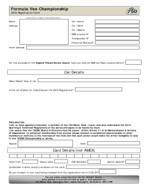 Fillable Online Download Formula Vee Registration Form - 750 Motor Club ...