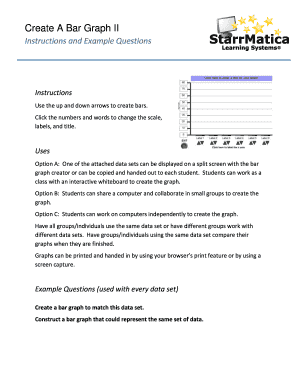 Fillable Online Create A Bar Graph II Fax Email Print - pdfFiller