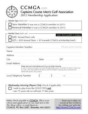 Fillable Online C C M G A Fax Email Print - pdfFiller