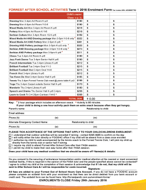 Fillable Online FASA-Enrolment-form WORKING v9 Fax Email Print - pdfFiller