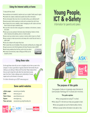 Fillable Online ICT & e-Safety Fax Email Print - pdfFiller