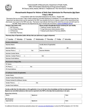 Fillable Online Commonwealth of Massachusetts, Department of Public ...