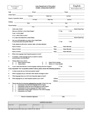 Fillable Online hiawatha cr k12 ia Iowa Department of Education English ...