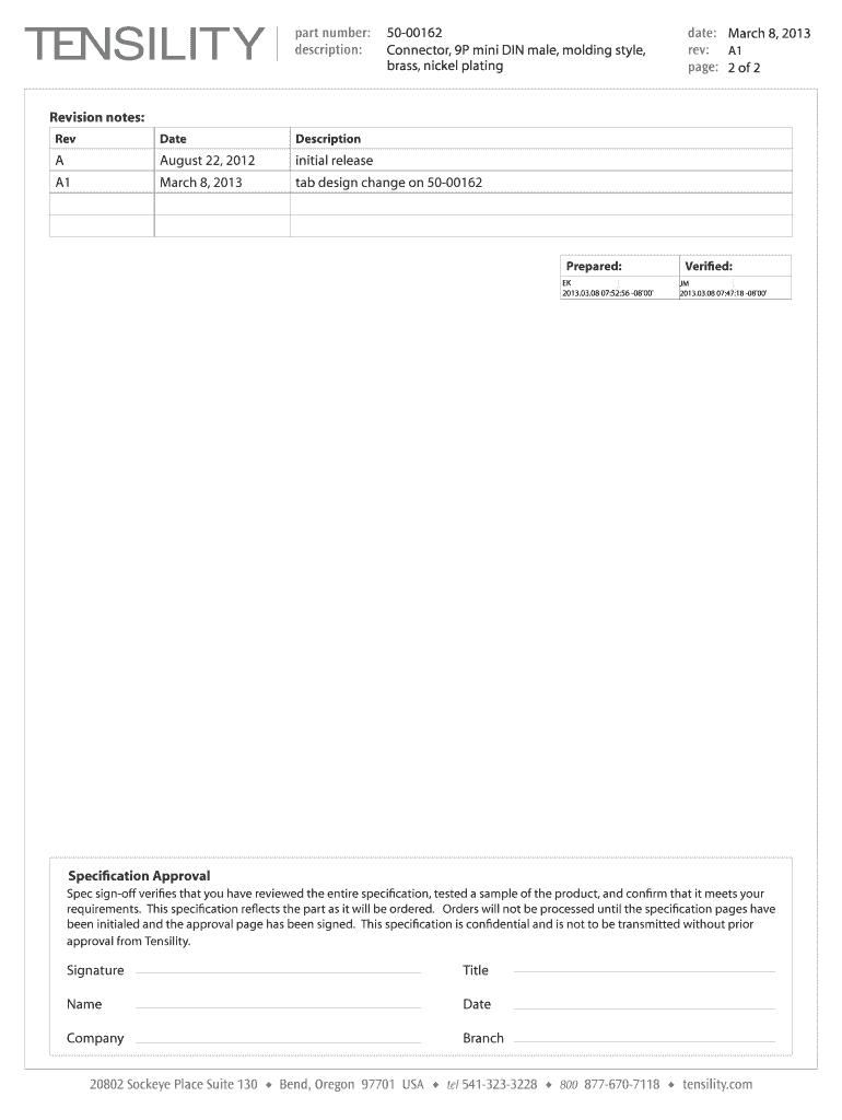 Fillable Online Pat nm 5000 March 03 ciption Connector P mini DIN male ... Fax Email Print ...