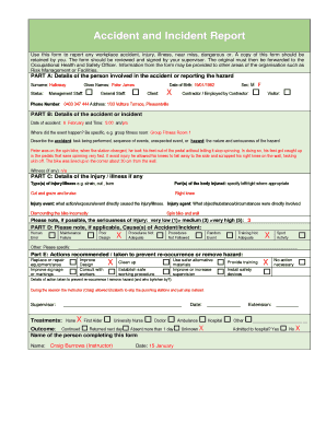 Fillable Online Accident Investigation Report - eLearning Space Fax Email Print - pdfFiller