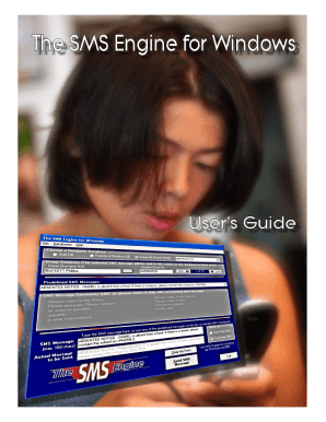Fillable Online The SMS Engine for Windows - stuhasic.com Fax Email ...