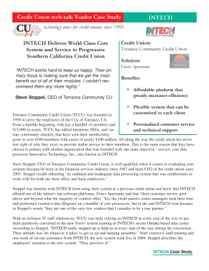 Fillable Online INTECH Delivers World Class Core Fax Email Print ...