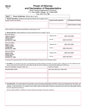 Fillable Online GEN-58 Fax Email Print - pdfFiller