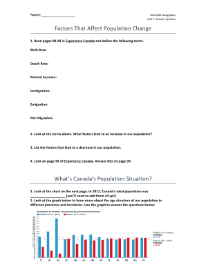 Fillable Online Unit4:HumanSystems Factors(That(Affect(Population ...