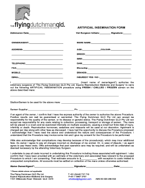 Fillable Online Template AI consent form2011.doc Fax Email Print ...