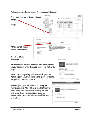 Fillable Online Flubaroo grades Google forms Fax Email Print - pdfFiller